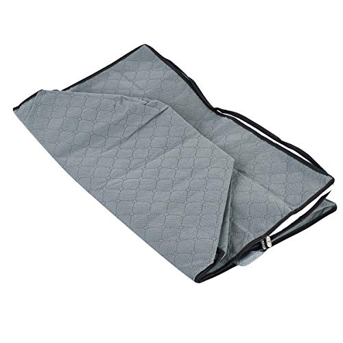 combocube Jumbo Zippered Storage Bag for Closet King Comforter, pillow, quilt, bedding, Clothes, Blanket Organizers with Large Clear Window & Carry Handles Space Saver