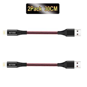 short lightning cable 2pack 7inch usb charging cord for apple iphone charger 14/13/12 pro/11/xs max/xr/x/8/7/6/6s plus/se/5c/5s/5 ipad air/mini