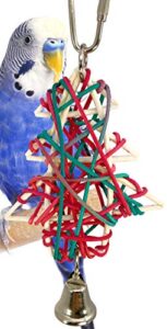 bonka bird toys 1541 christmas tree parrot cage parakeet cockatiel conure (christmas tree)