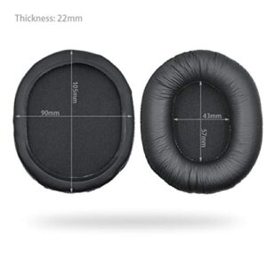 Replacement M40fs Earpads - Ear Cushion Pillow Foam Parts Cover Compatible with HP-M77 ATH-M40fs ATH-D40fs ATH-M66 Headphones