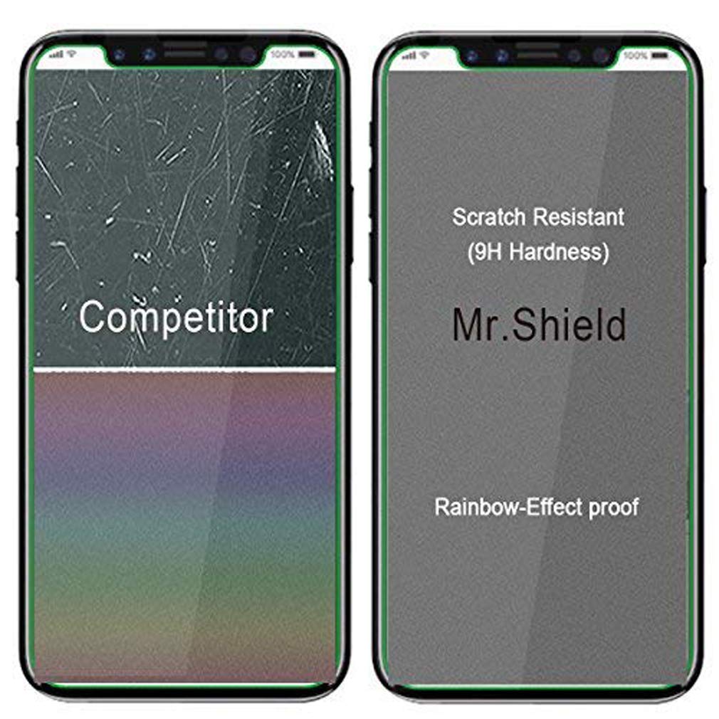 Mr.Shield [3-Pack] Designed For iPhone Xs Max/iPhone 11 Pro Max [Tempered Glass] Screen Protector [Japan Glass with 9H Hardness] with Lifetime Replacement