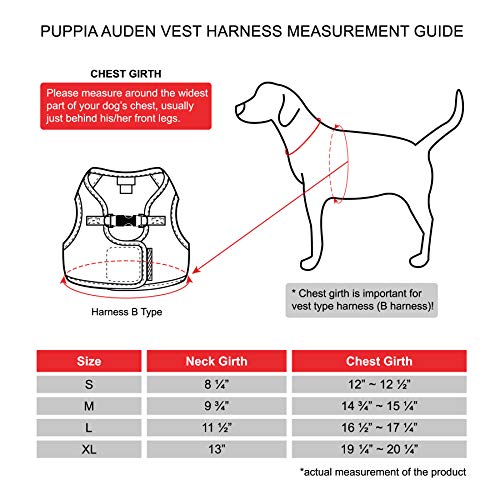 Puppia Auden Harness B - Blue - S