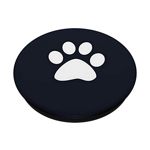 Paw Print Pop Up Cellphone Holder Grips,Cute Dog Popout Knob PopSockets PopGrip: Swappable Grip for Phones & Tablets