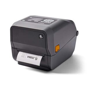 zebra zd620t thermal transfer desktop printer with lcd screen 300 dpi print width 4 in wifi bluetooth usb serial ethernet zd62143-t01l01ez