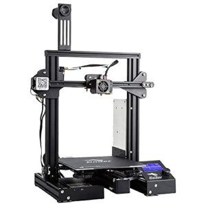 official creality ender 3 pro 3d printer with removable build surface plate and branded power supply, fdm 3d printers for diy home and school printing size 8.66x8.66x9.84 inch