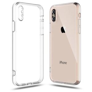 shamo's iphone xs max case - soft tpu material - flexible - precise fit - shock absorption - scratch resistance - non-slip grip - wireless charging compatible - slim & lightweight - transparent design