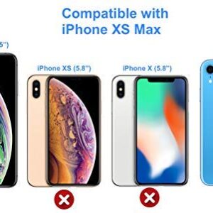 Shamo's iPhone XS Max Case - Soft TPU Material - Flexible - Precise Fit - Shock Absorption - Scratch Resistance - Non-Slip Grip - Wireless Charging Compatible - Slim & Lightweight - Transparent Design