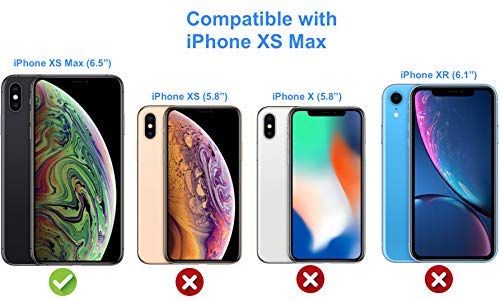 Shamo's iPhone XS Max Case - Soft TPU Material - Flexible - Precise Fit - Shock Absorption - Scratch Resistance - Non-Slip Grip - Wireless Charging Compatible - Slim & Lightweight - Transparent Design