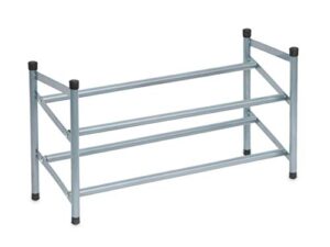 topline expandable 2-tier shoe rack organizer