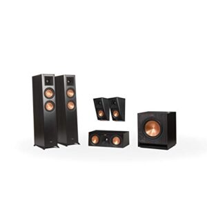 klipsch rp-5000f 5.1 home theater system - ebony