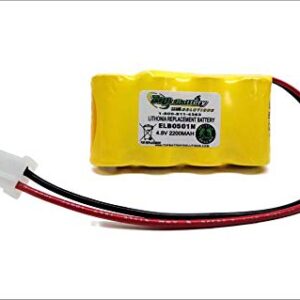 1PC New Replacement Lithonia ELB0501N Battery