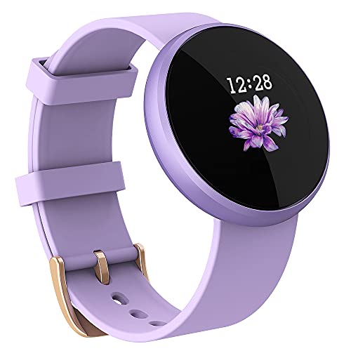 Women's Smart Watch, Fitness Tracker Smart Watch for Women, Color Touch Screen, Fitness Sleep Monitor Waterproof Call Reminder with Text GPS Auto Wake Screen Smartwatches for iPhone Android