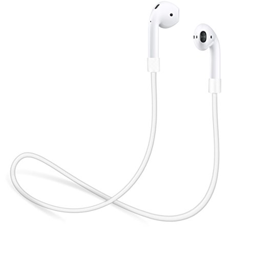 innoGadgets Strap for Apple AirPods | Smart Accessory – Never Lose Your AirPod | Connector Wire Cable Cord for AirPods | White - 22 inches