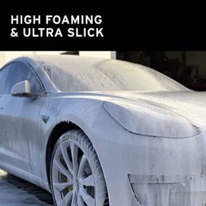 Ceramic Car Shampoo - Car Soap Foam Car Wash - Adds Hydrophobic Protection With Every Wash | Maintains Ceramic Coatings, Waxes Or Sealants | Fortified With Sio2 Ingredients For Incredible Shine