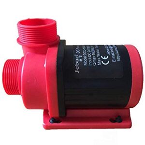 Jebao 80W 10000LPH Aquarium DC Controllable Water Return Pump Fish Tank Pump with Wave Function DCQ-10000(2650GPH)