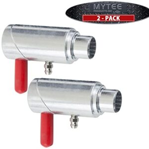 Mytee Products (2 Pack) 5/8" Cam Lock Wrecker, Tow Truck Spring Loaded Twist Lock Plunger Pin