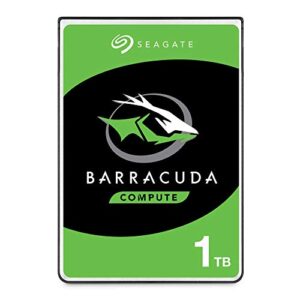 seagate barracuda 1tb internal hard drive hdd – 2.5 inch sata 6 gb/s 5400 rpm 128mb cache for pc laptop – frustration free packaging (st1000lm048)