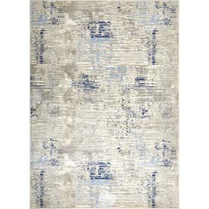 Home Dynamix Melrose Lorenzo Area Rug, 5x7, Gray/Blue