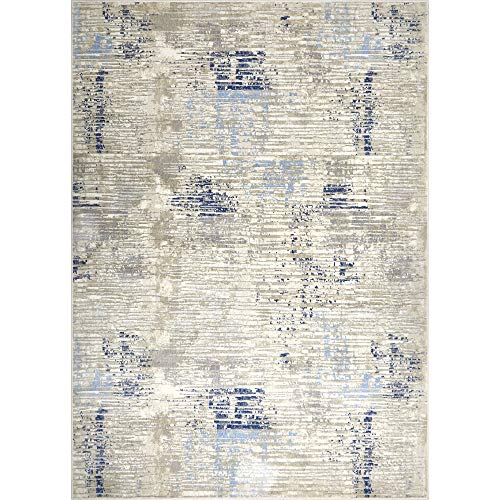 Home Dynamix Melrose Lorenzo Area Rug, 5x7, Gray/Blue