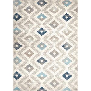 Home Dynamix Melrose Maritza Area Rug, 5x7, Blue/Ivory