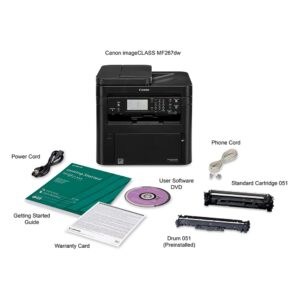 imageCLASS MF267dw - All-in-One, Wireless, Mobile-Ready, Duplex Laser Printer, Up to 30 Pages Per Minute and High Yield Toner Option