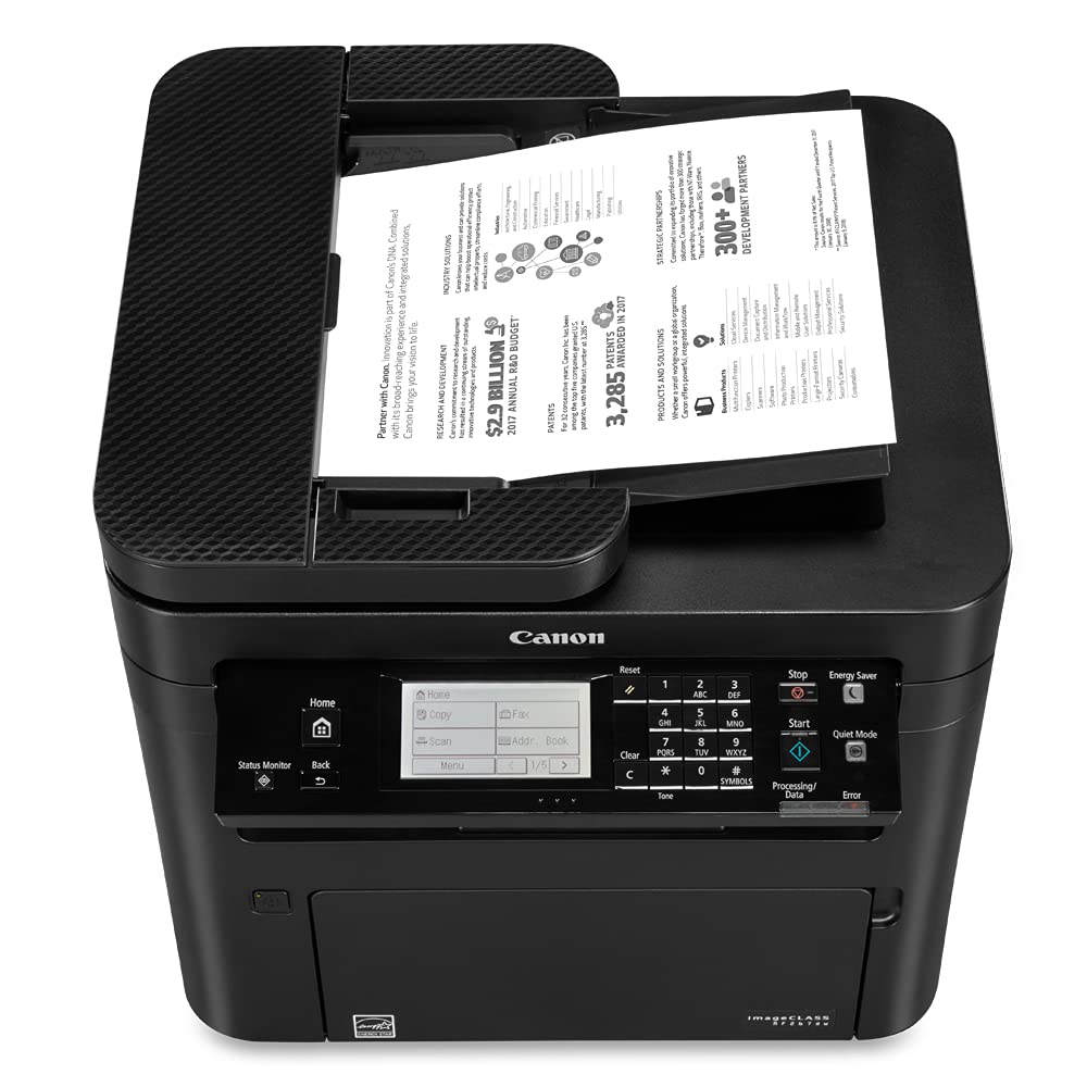 imageCLASS MF267dw - All-in-One, Wireless, Mobile-Ready, Duplex Laser Printer, Up to 30 Pages Per Minute and High Yield Toner Option