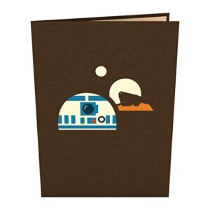 Lovepop Star Wars™ R2-D2™ and Jawas™ Pop-Up Card, 3D Card, Star Wars Birthday Card, Greeting Cards, Card for Dad, Birthday Card for Kids