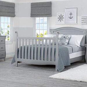 Delta Children Lancaster 4-in-1 Convertible Baby Crib, Grey