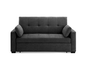 night & day furniture nantucket queen charcoal sofa sleeper