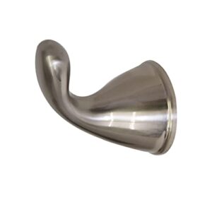 design house 558627 ames robe hook, brushed nickel