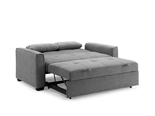 Night & Day Furniture Nantucket Full Light Grey Sofa Sleeper