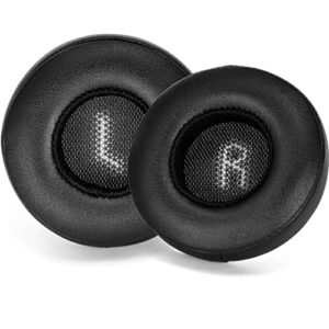 e35 e45bt ear pads - defean replacement ear cushion pillow parts cover compatible with jbl e35 e45bt e45 bluetooth wireless headphone, softer leather,high-density noise cancelling foam (black)