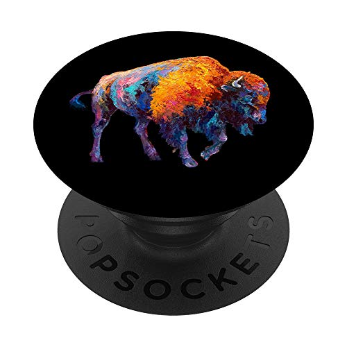 Buffalo Shirt Bison American Buffalo Gift PopSockets Swappable PopGrip