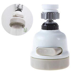 360° rotatable faucet sprayer, 2pcs abs kitchen saving tap head movable kitchen sink faucet water spray three gear adjustable