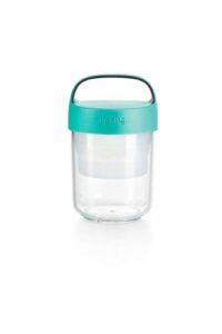 lekue food storage container, one size, turquoise