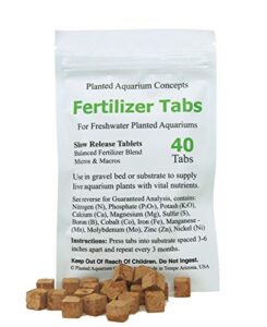 aquarium plant root fertilizer tabs 40 count