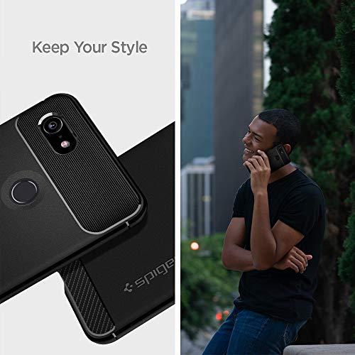 Spigen Rugged Armor Designed for Google Pixel 3 XL Case (2018) - Black