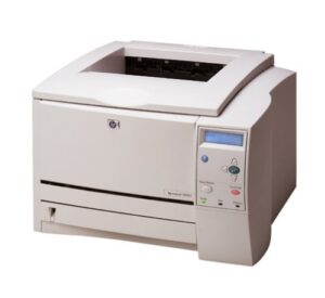 hp laserjet 2300d printer with duplexing accessory (renewed)