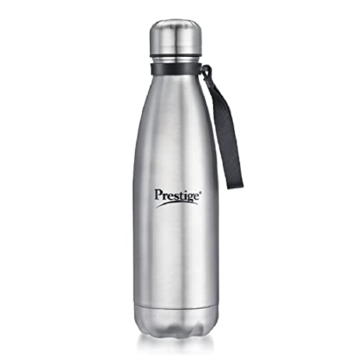 Prestige Stainless Steel Thermopro Water Bottle, 1 Litre, Silver