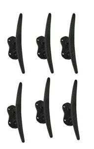 chesapeake bay ltd set of 6 rustic cast iron boat cleat wall hooks