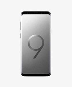 samsung galaxy s9+ plus (6.2", single-sim) 256gb sm-g965f (gsm only, no cdma) factory unlocked 4g smartphone (titanium grey) - international version