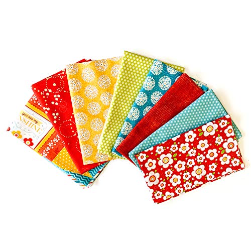 ADORNit, Half Yard Fabric Combo Pack for Quilting - Juicy Fruit