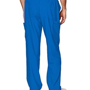 WonderWink W123 Men’s Flat-Front Cargo Pant — Royal, Large