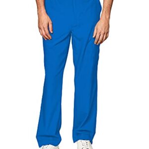 WonderWink W123 Men’s Flat-Front Cargo Pant — Royal, Large