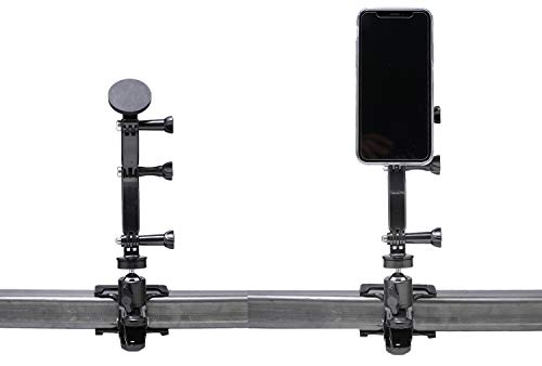 Livestream® Smartphone Ball Head Clamp Mount with Magnetic Mounting System and Extension Kit; Attach to Desk or Table. Easily Adjust Height of Device for Videos, Reading, or Live Streaming.