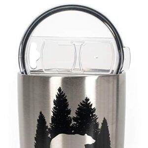 Papa Bear 30 Oz Stainless Steel Travel Mug with Lid