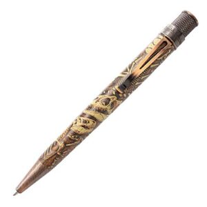 retro 1951 smithsonian collection dino fossil rollerball pen (srr-1819)