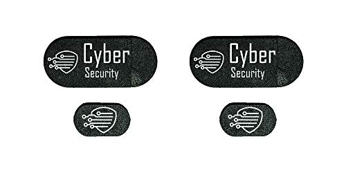 Webcam Cover Webcam Cover Slide for Laptop/Phone Protect Your Privacy and Security -4 pcs Family Pack- 2 for Laptop 2 for Phone by Cyber Security