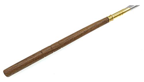 Madison Bay Co English Vintage Reproduction Wood Writing Pen, 7.5 Inches Long