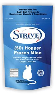 (50) hopper frozen mice